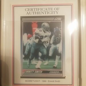 mint card | Accessories | Emmitt Smiths Playing Card | Poshmark